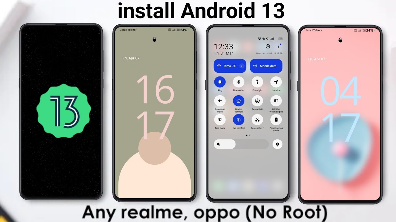Android 13 theme for Realme & Oppo - April 2023! - YouTube