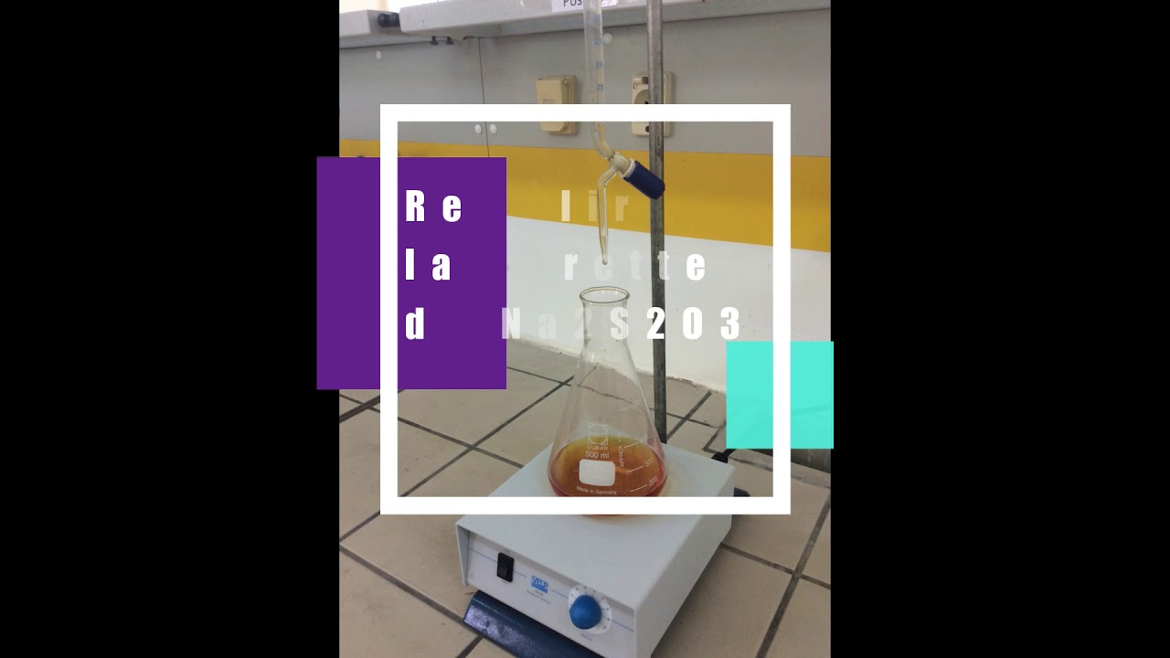 Iodometric titration||Lab experience - YouTube