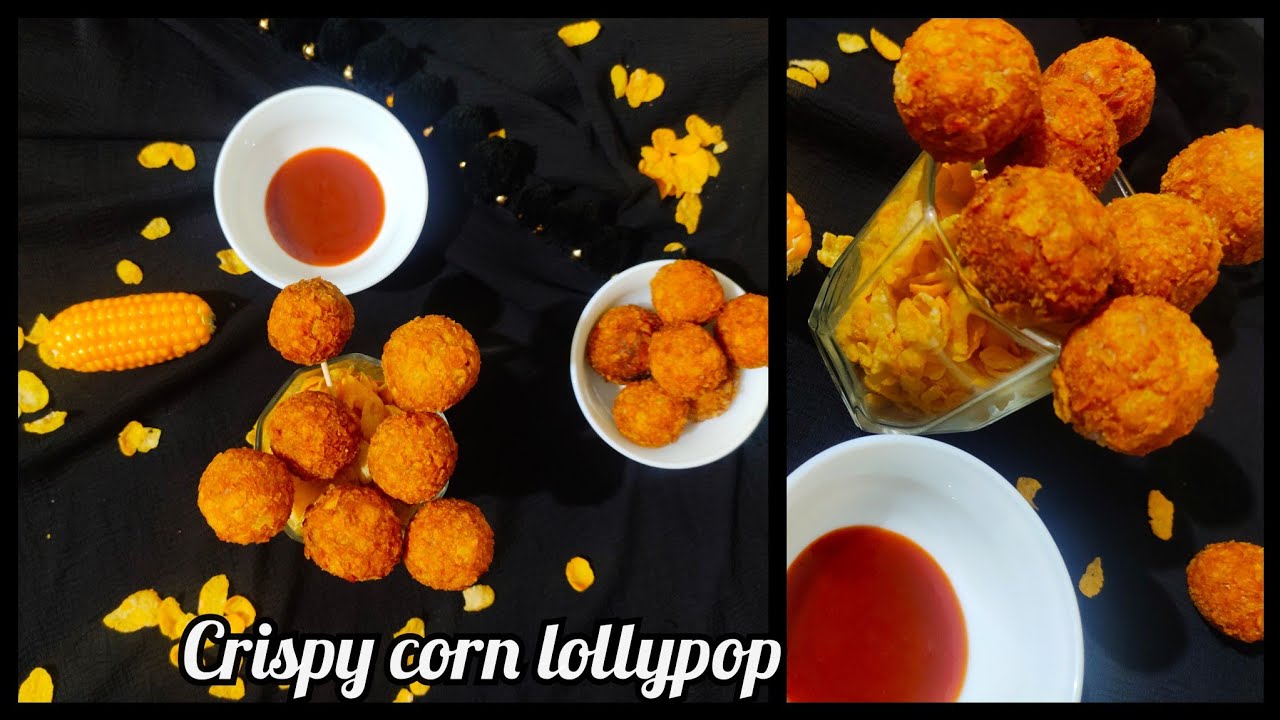 CRISPY CORN LOLLIPOPS /Corn Lollipops | Corn lollipops - YouTube