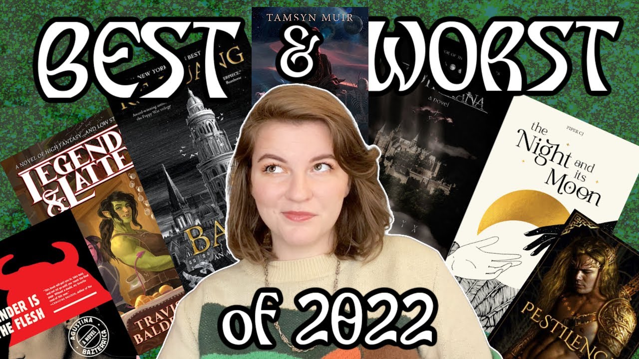 BOOK AWARDS 2022 (the BEST and Worst books of the year!) - YouTube