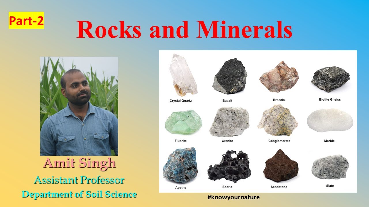 Rock and Minerals #Rocks and minerals part 2 #know_your_nature # ...