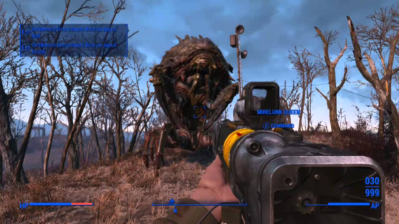 Fallout 4 - Pet Mirelurk Queen Part 2 - YouTube
