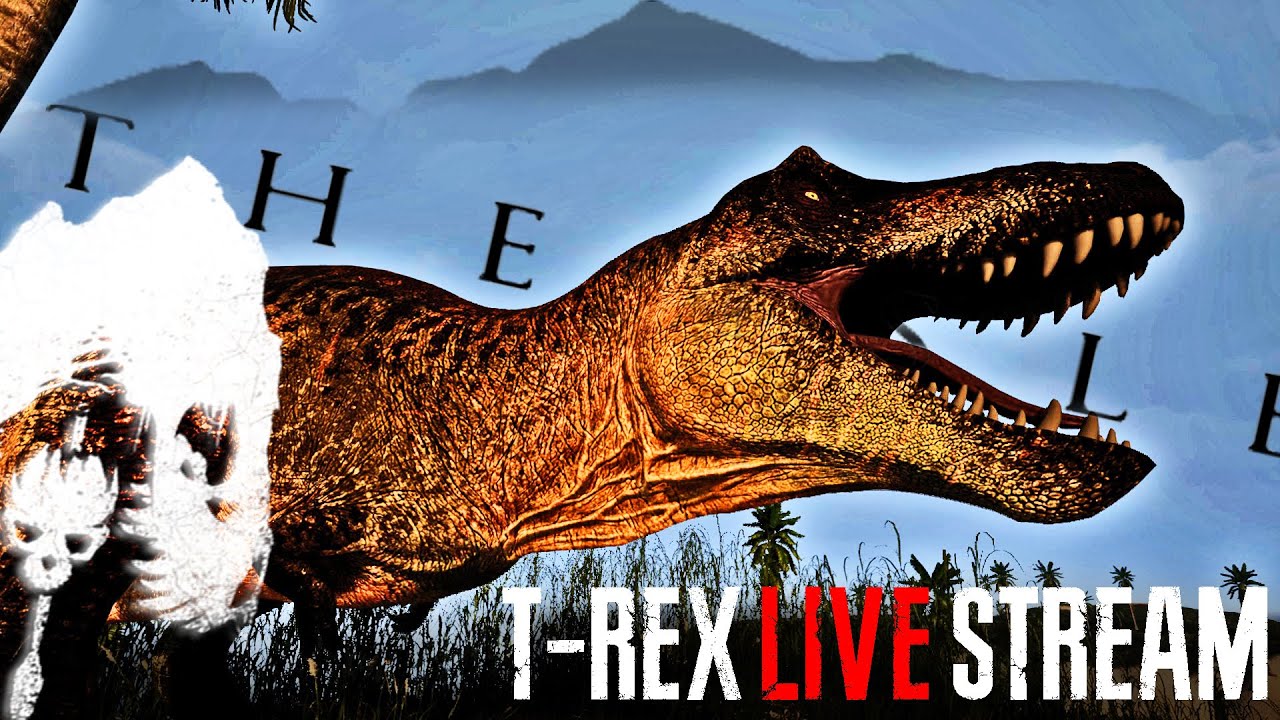 The Chill Life of a Tyrannosaurus Rex - The Isle Evrima - YouTube