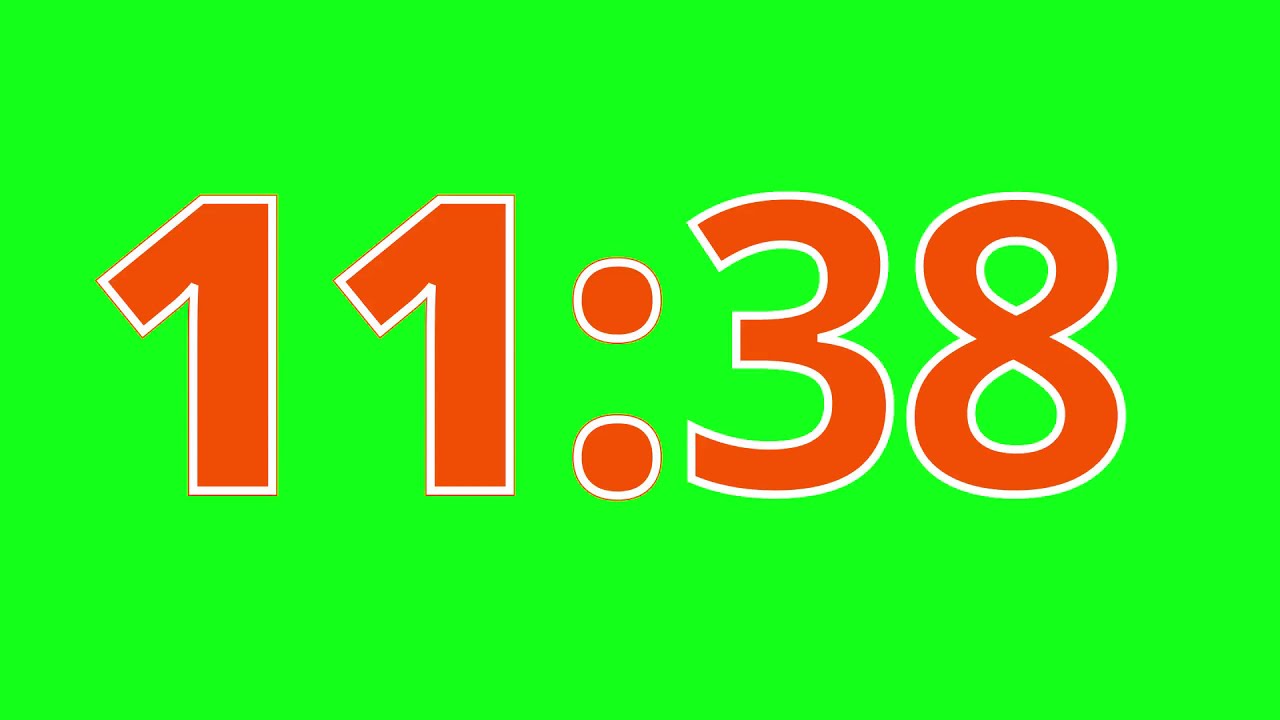 🕑Timer Cronômetro 15 Min. - Timer Countdown 15 Min. - Green screen ...