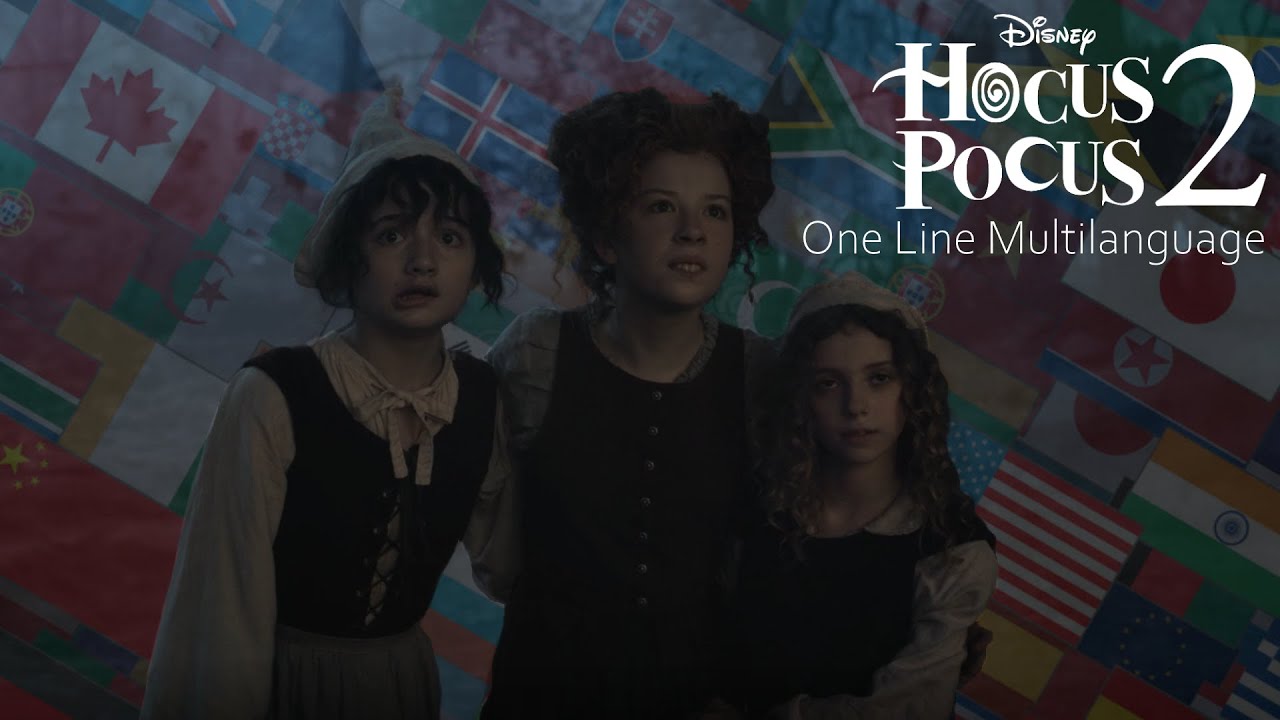 Hocus Pocus 2 - Come Little Children | One Line Multilanguage - YouTube