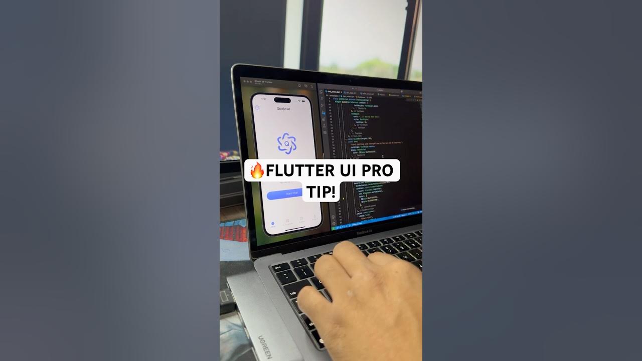 Flutter UI Magic – Stunning Design in 60 Seconds! - YouTube