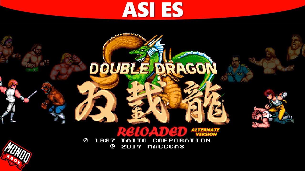 4K HDR Asi es Double Dragon Reloaded Alternate version (Fanmade, PC ...