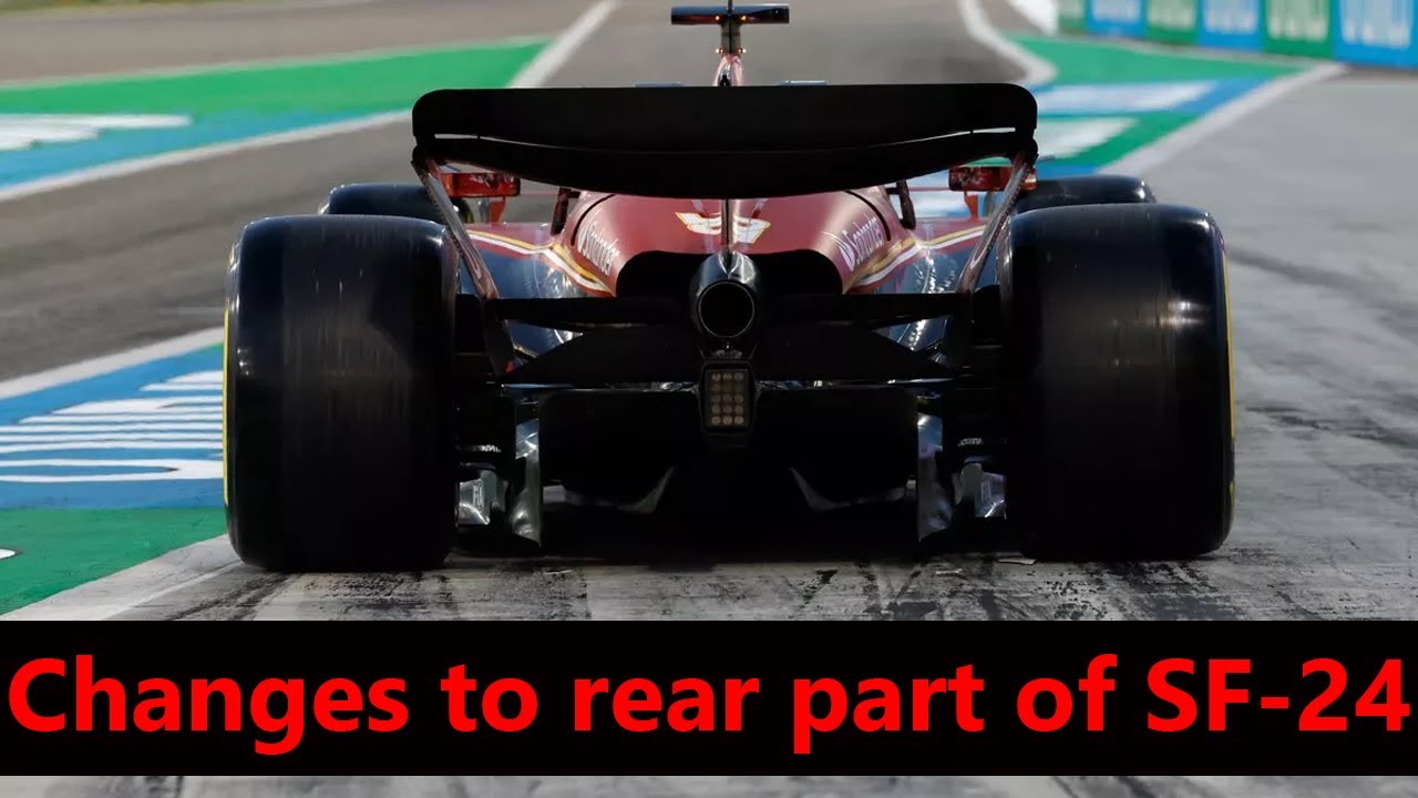 F1, 2024: how Ferrari SF-24 diffuser compares to SF-23 and key changes ...