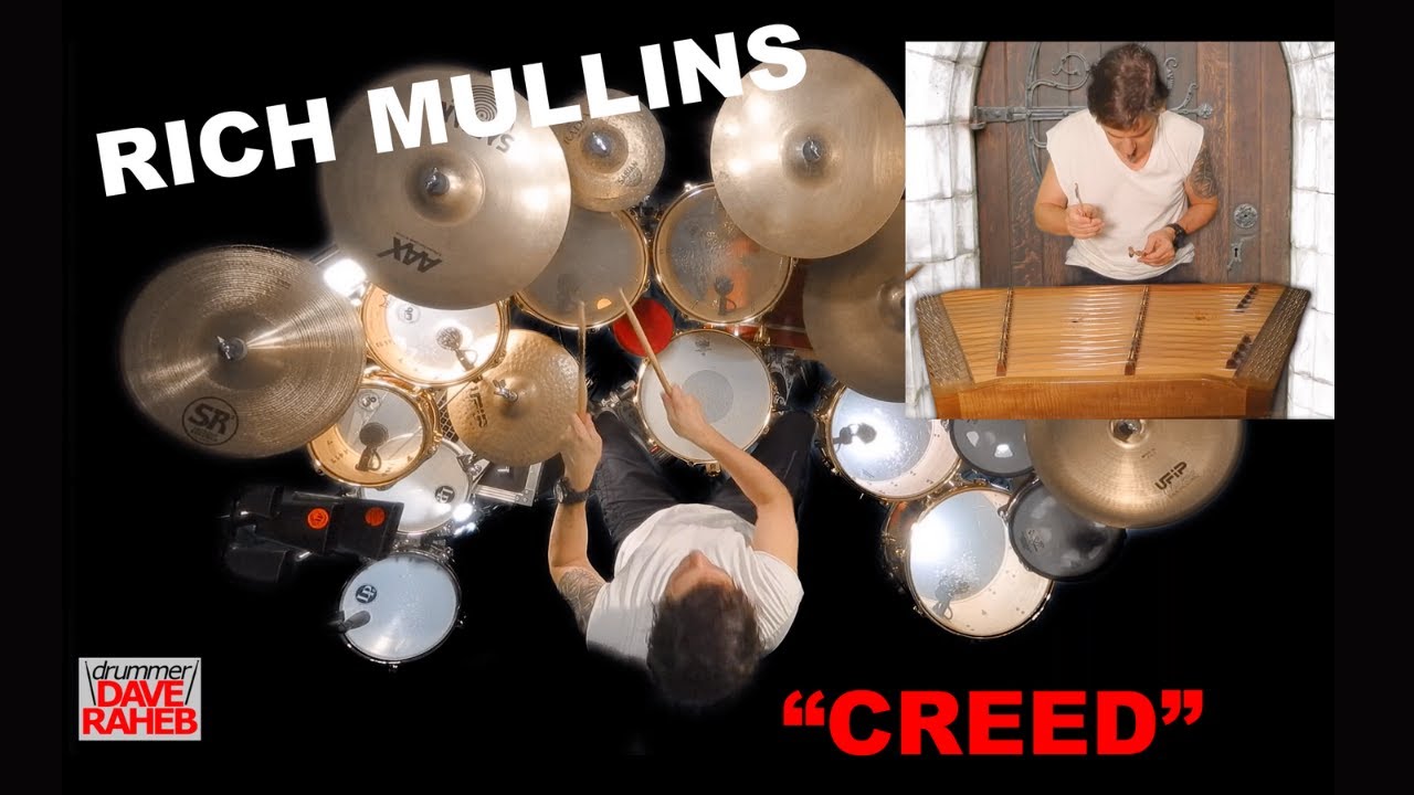 RICH MULLINS - "CREED" - Drums, Percussion, Dulcimer Cover, My Tribute ...
