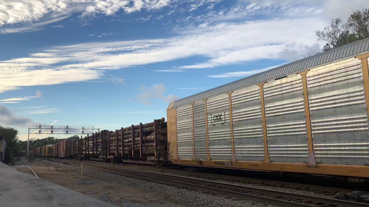 Norfolk Southern time lapse - YouTube