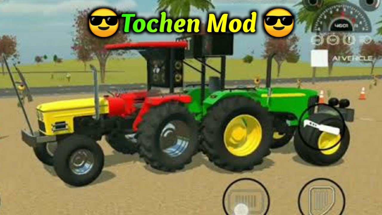 Indian Tractor simulation tochen mod New Update #indianbikedriving3d # ...