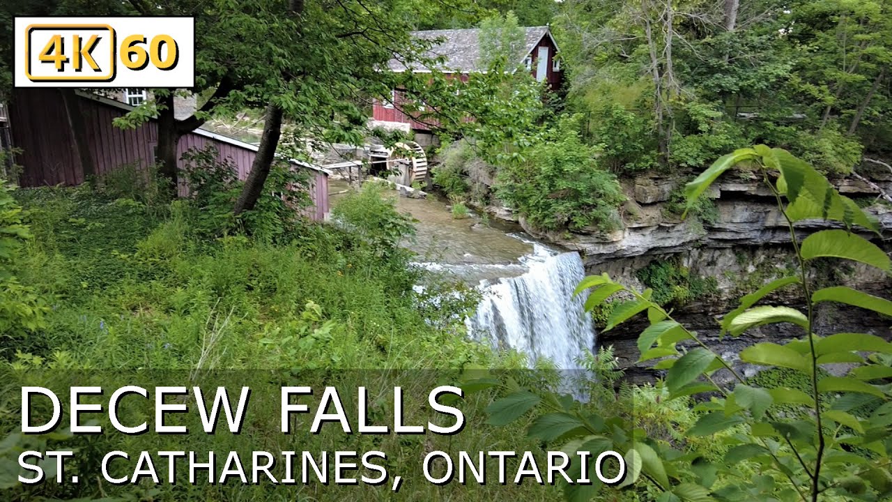 🚶‍♂️ Explore Decew Falls in 4K | Scenic Walk in St. Catharines, Ontario ...