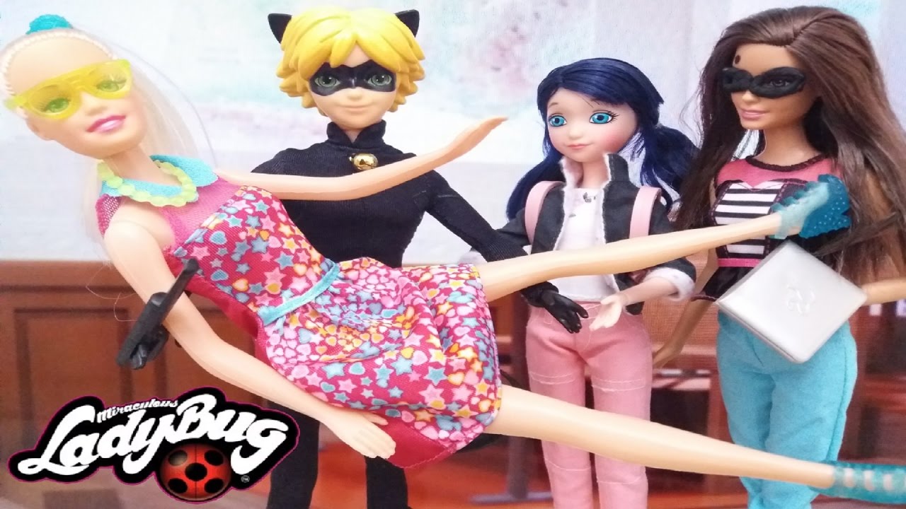 Prodigiosa 🐞 Marinette y adrien: Cat Noir ayuda a Chloe | Videos y ...
