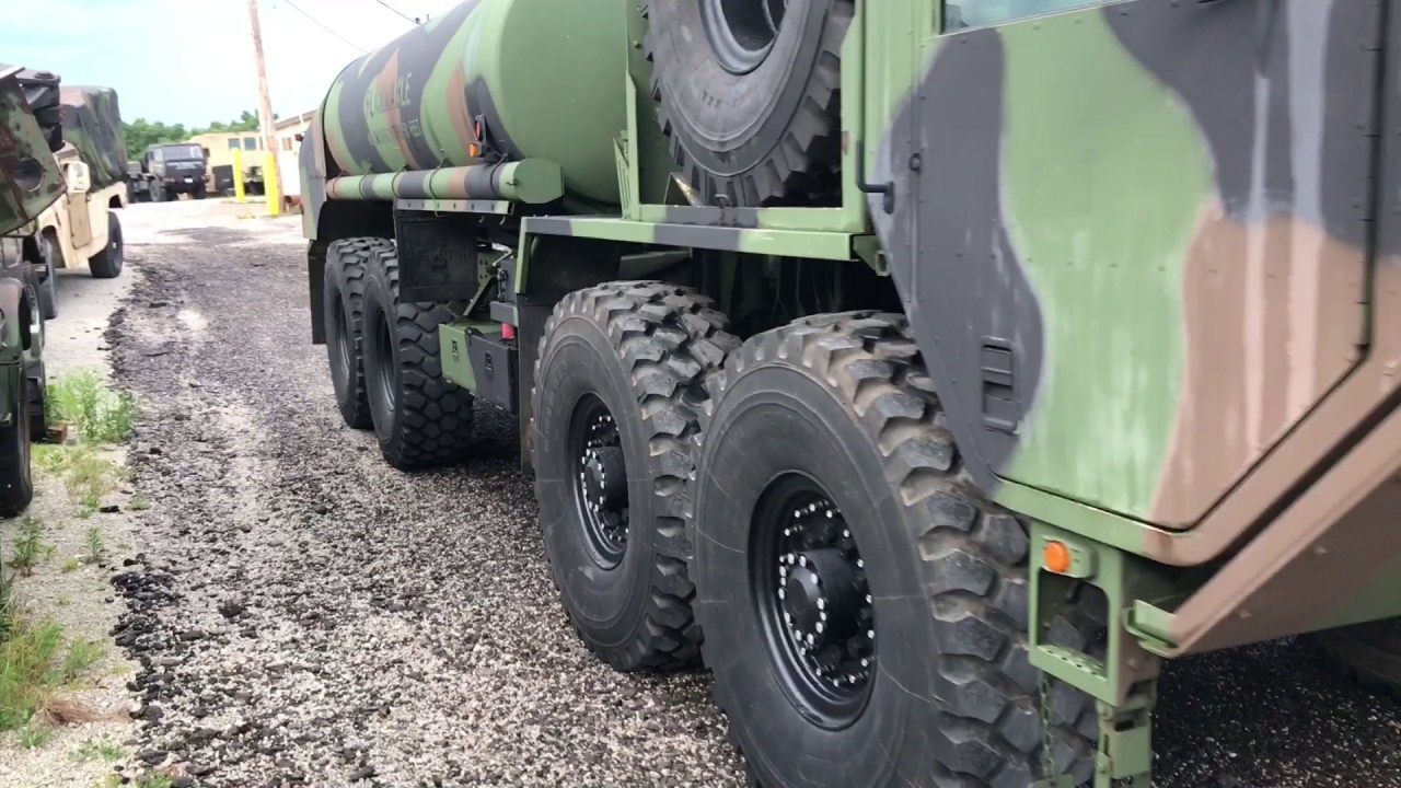 2007 M978a2 Hemtt Tanker - YouTube