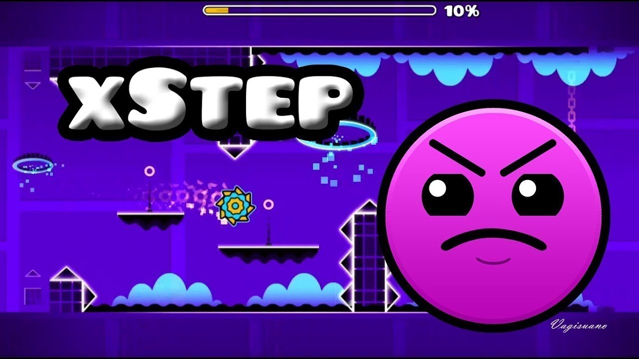 trying to beat xstep in GD - YouTube