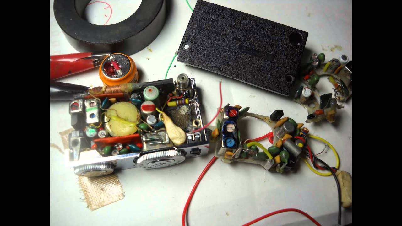 SONY ICR 90、120、100のレストア - YouTube