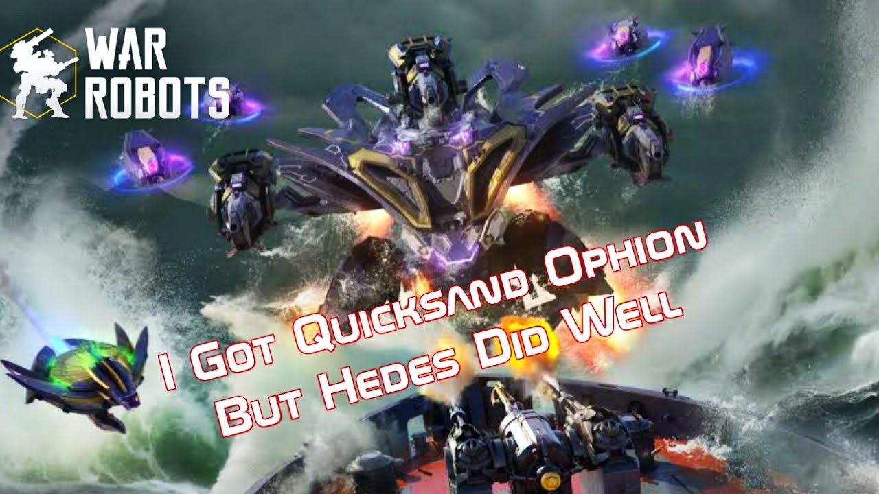 Quicksand Ophion My New Robot #warrobots #warrobotsgameplay #wr - YouTube