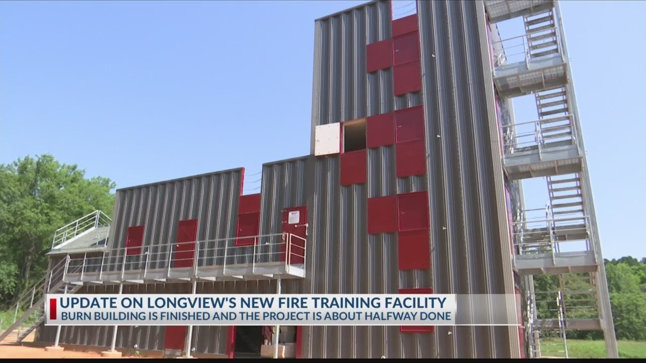 Construction continues on Longview Fire Department's new training ...