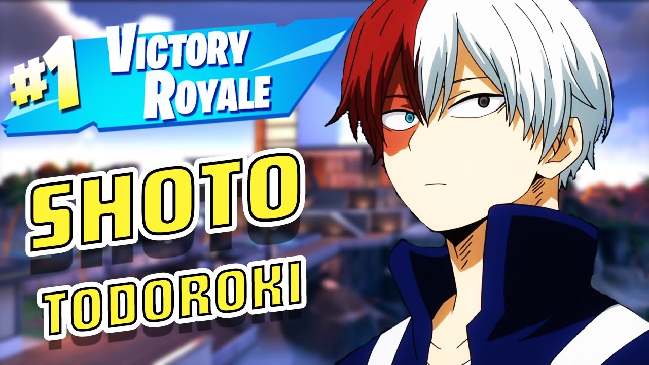 SHOTO TODOROKI TAKES OVER FORTNITE - YouTube