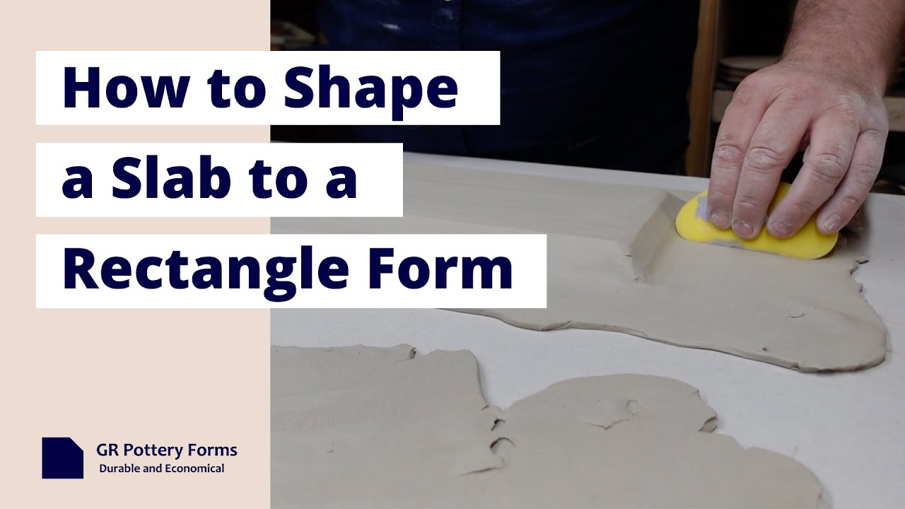 How to Shape a Slab to Rectangle Form - YouTube