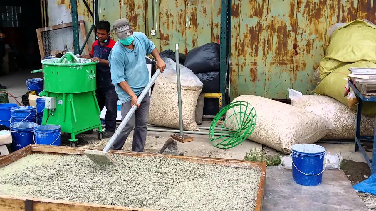 How to make Hemp Panel? Manual Casting - YouTube