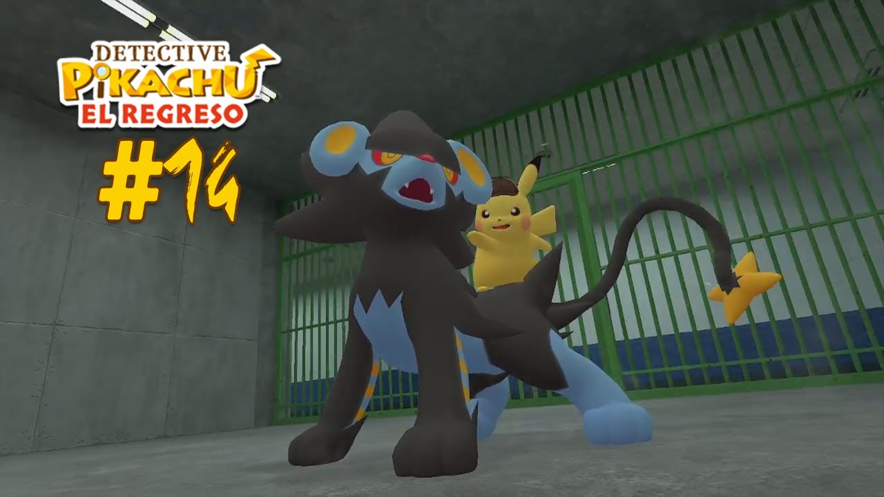 LUXRAY | DETECTIVE PIKACHU: EL REGRESO #14 - YouTube