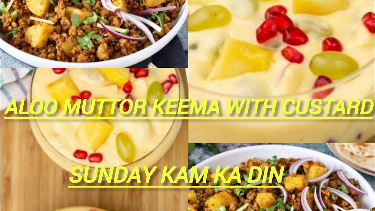 Aloo Muttor Keema Recipe | Easy Keema Recipe with Potatoes | Delicious ...