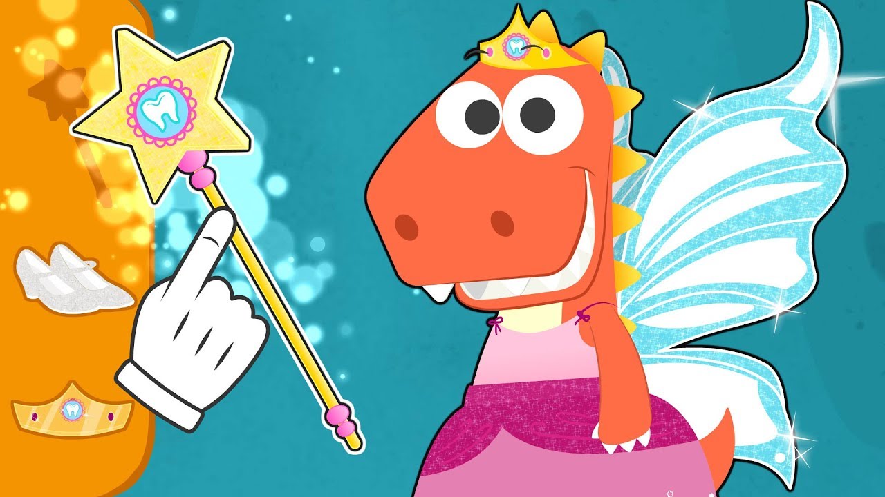 Learn with Eddie: How to Dress up as Tooth Fairy | Eddie the Dinosaur ...