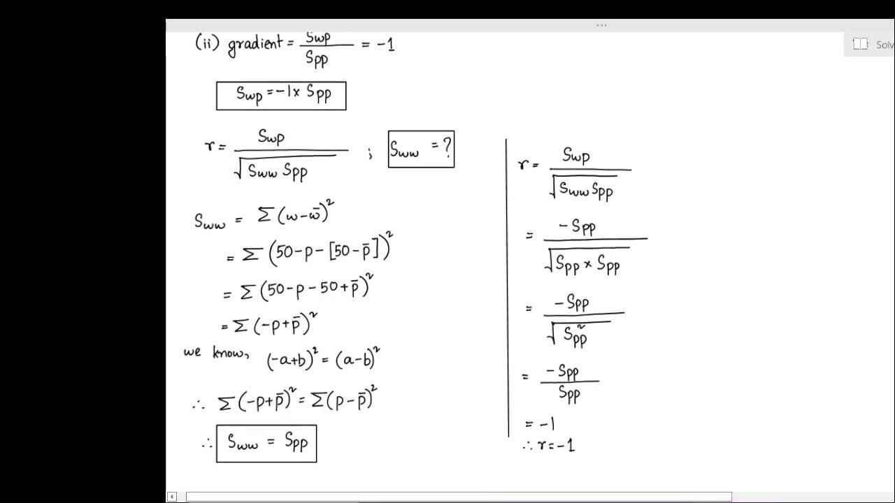 WST01/01, (Edexcel) IAL S1 January 2022, Q2 Correlation & Regression (Quantitative Approach ...