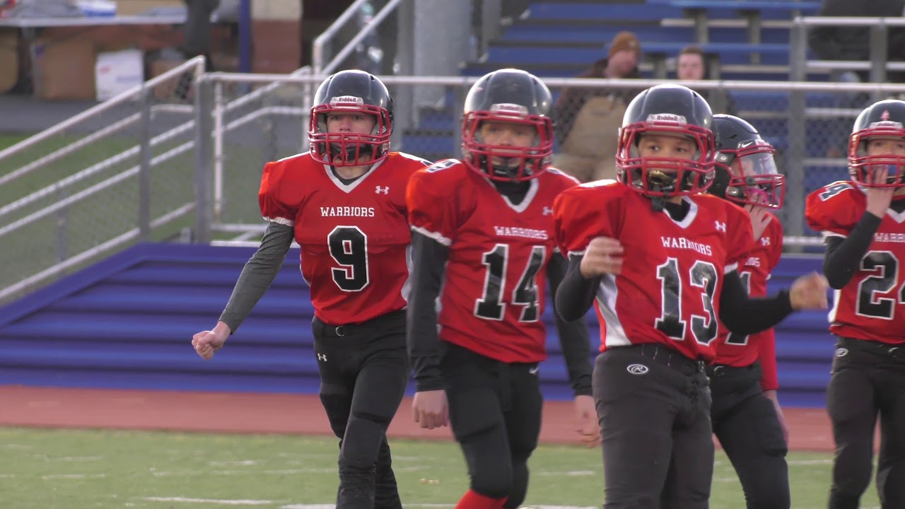 ELIZABETH FORWARD VS McGUFFEY (MIGHTY MITES FOOTBALL) 11/11/18 - YouTube