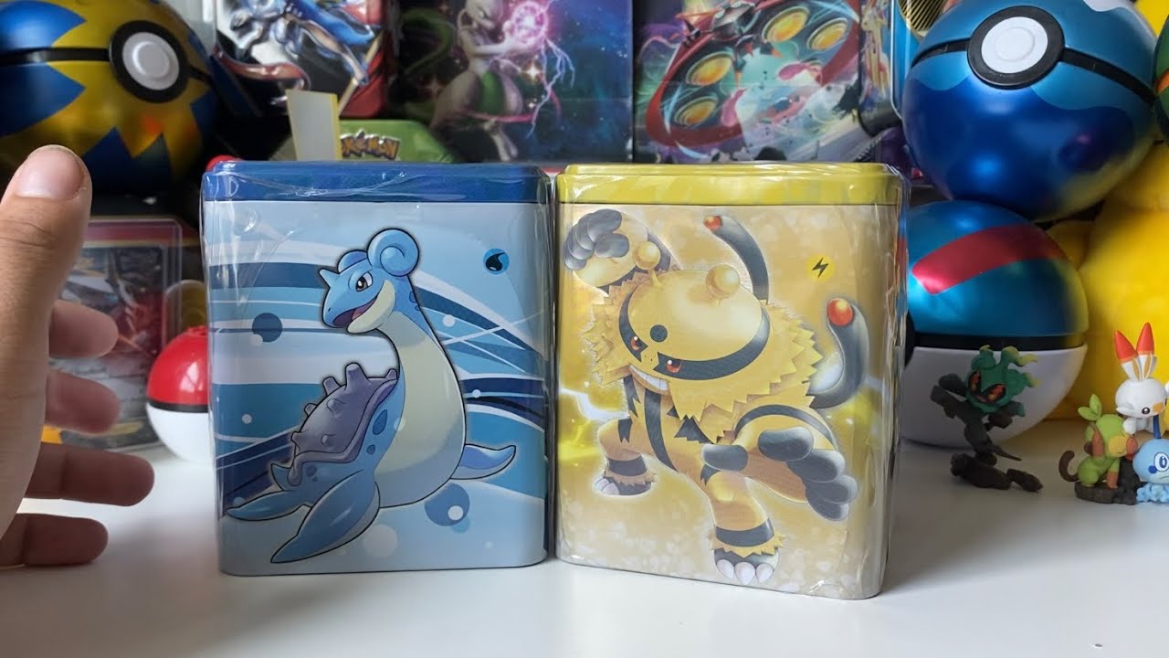 Pokémon Lapras Tin Opening - YouTube