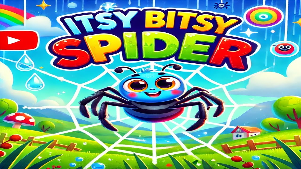 ITSY BITSY SPIDER - Song For Children | Nursery Rhymes & Animal Songs ...