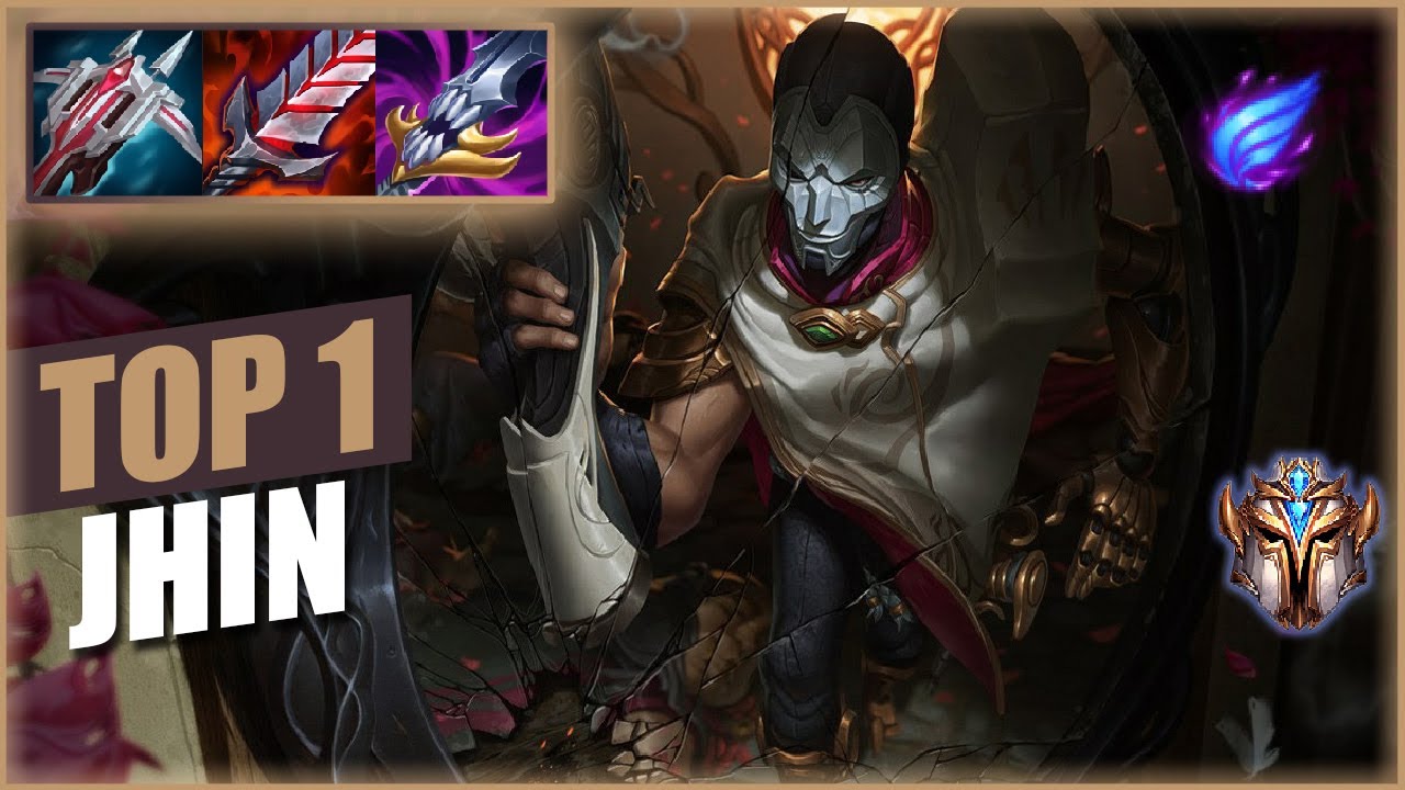 [Wild Rift] Jhin top 1 - S8 Challenger ranked game + build - YouTube