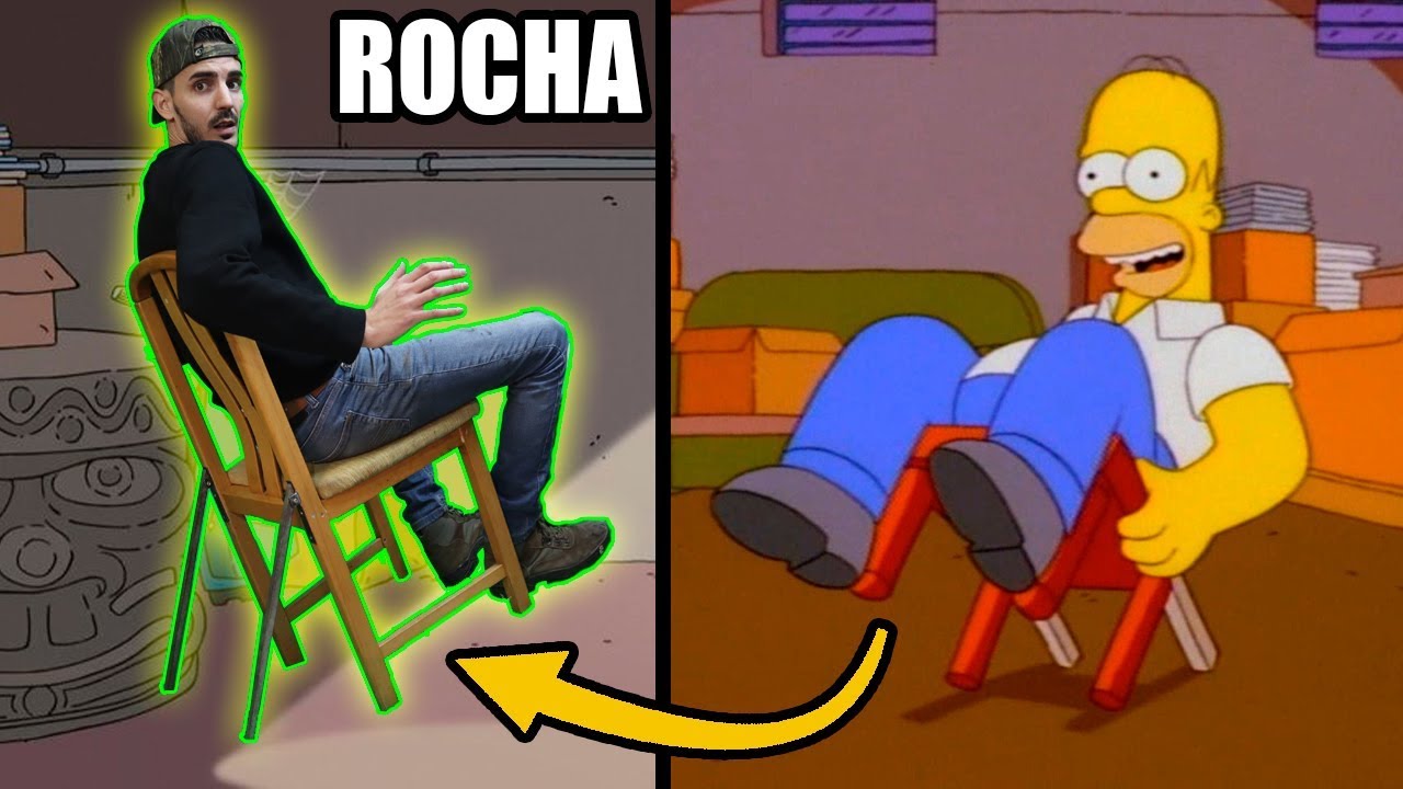 Fabrico la silla de Homer Simpson ¿Funciona? - YouTube