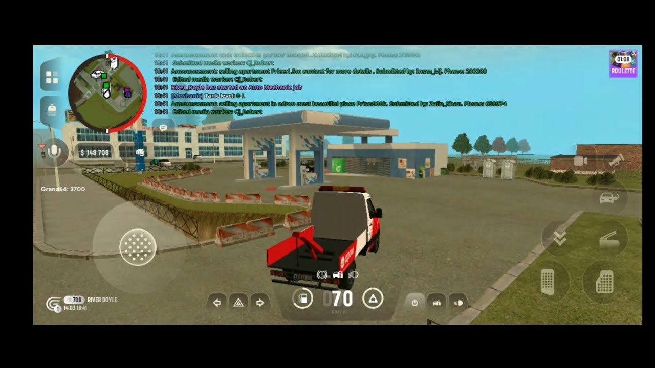 Welcome to grand RP mobile life simulator video 📸 how to refill in auto ...