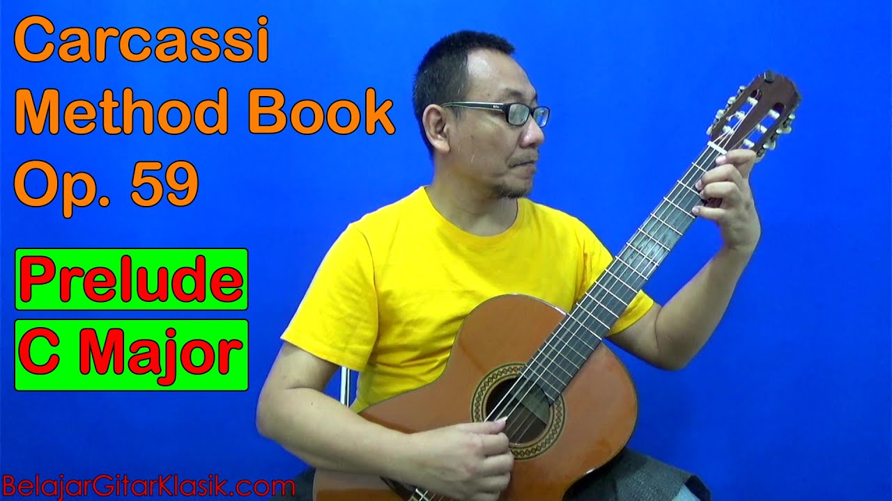 Carcassi Method Book Op 59 - Prelude in C Major - YouTube