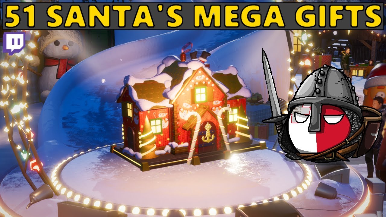 51 Santa's Mega Gift Opening | World of Warships - YouTube