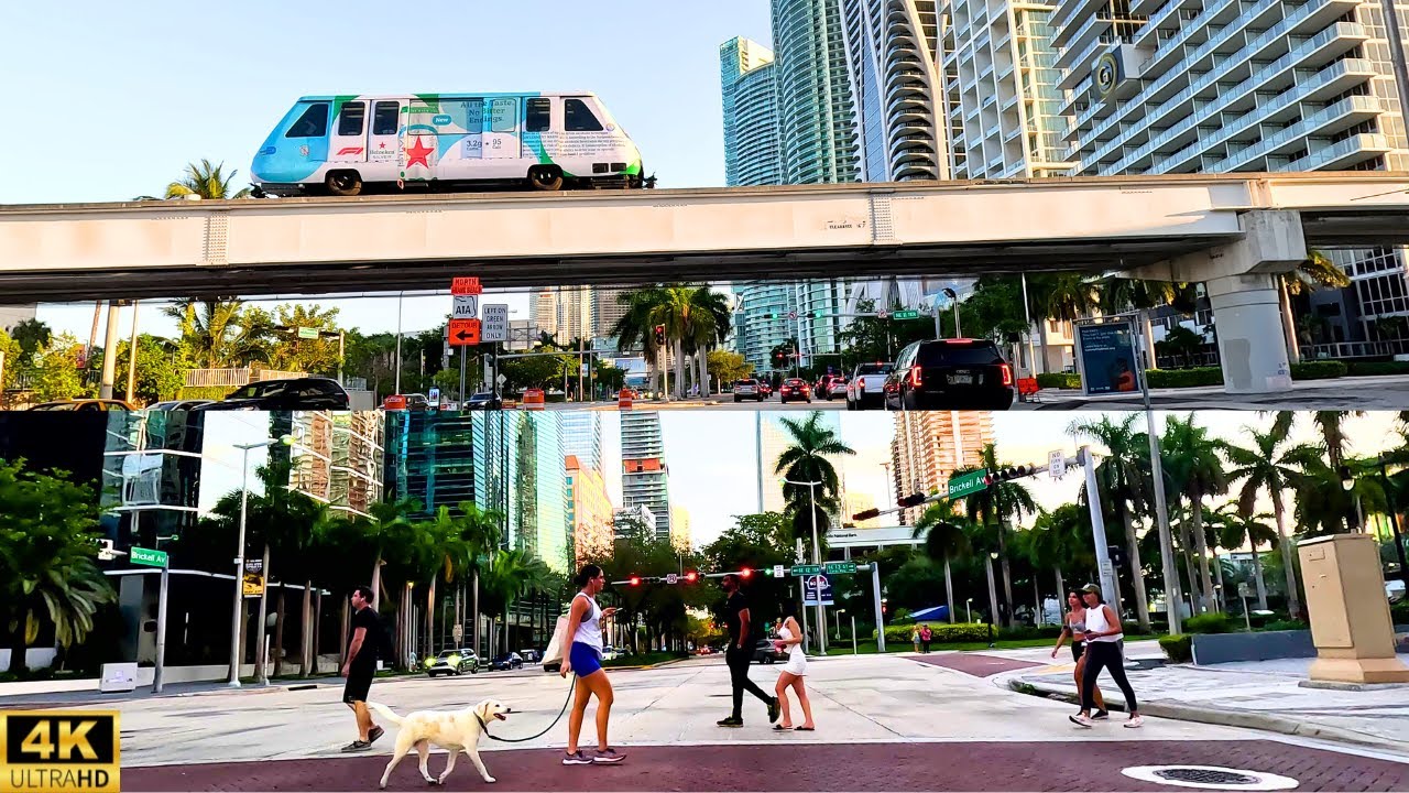 Brickell Miami Driving Tour | Luxury & High-Rise Buildings - YouTube
