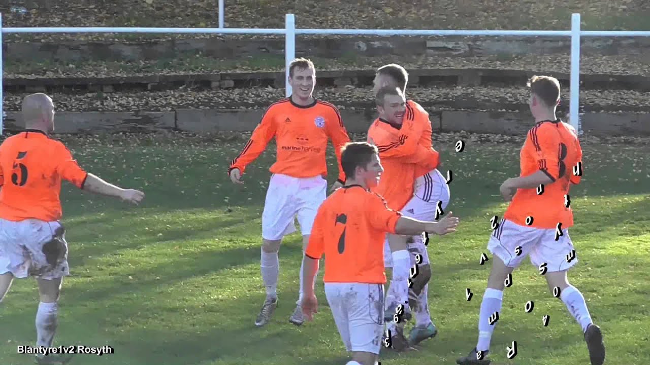 Blantyre Victoria FC 1v5 Rosyth Fc sc2 31.10.15 goals - YouTube
