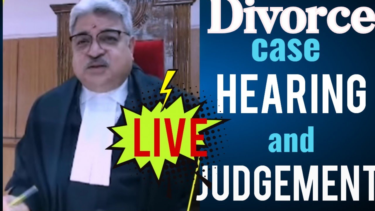 live court। divorce case hearing। justice Rohit arya - YouTube