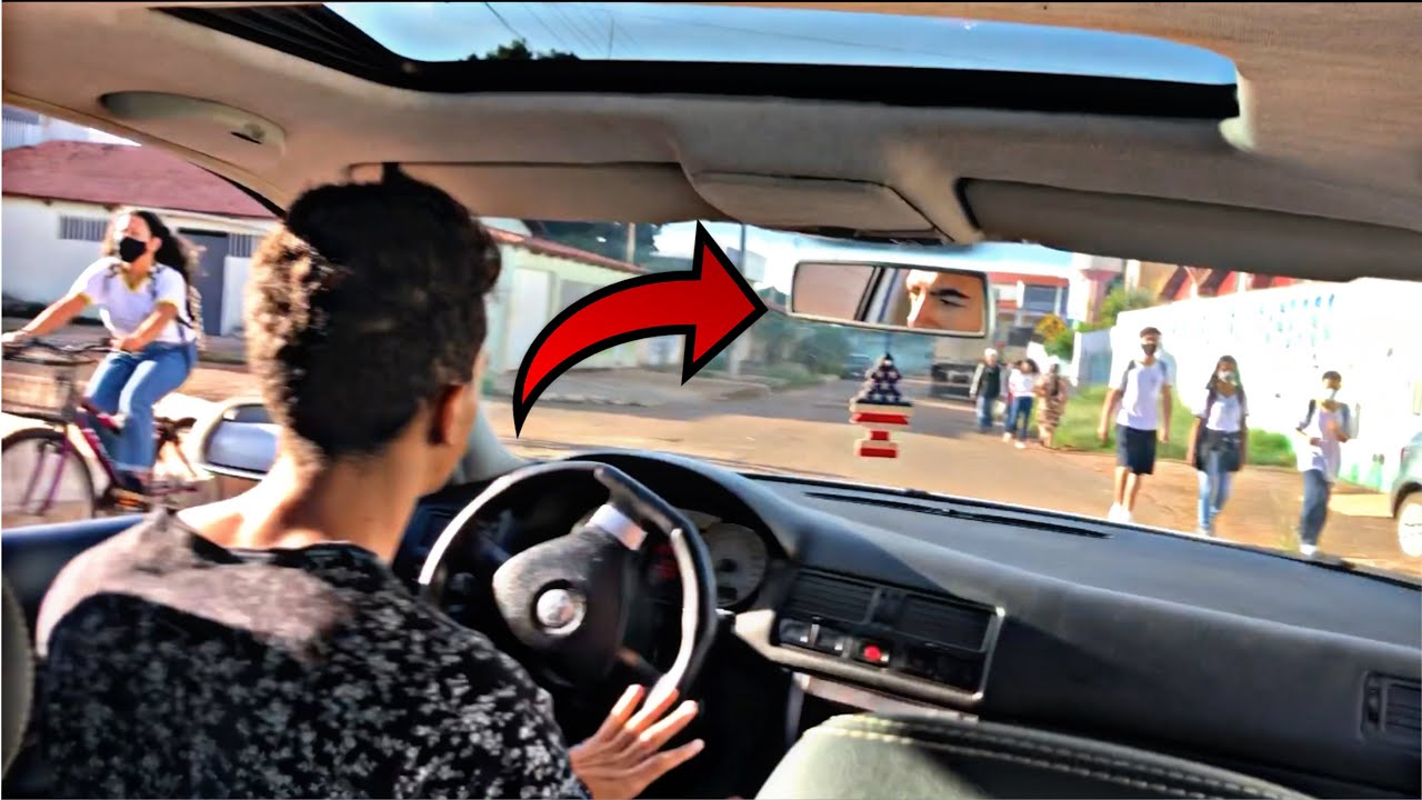 Levei Minha IrmÃzinha De Golf Pra Escola Youtube