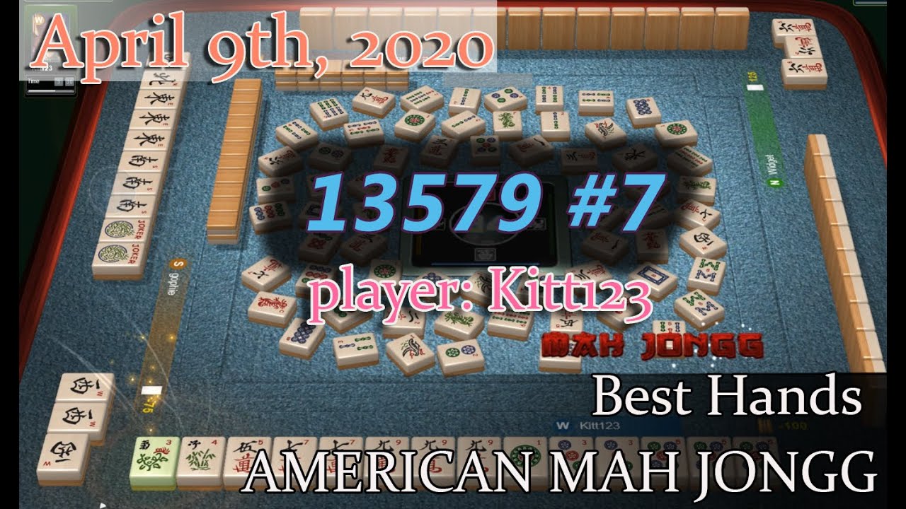 (187) The Best American Mah jongg Hand of the Week! - YouTube