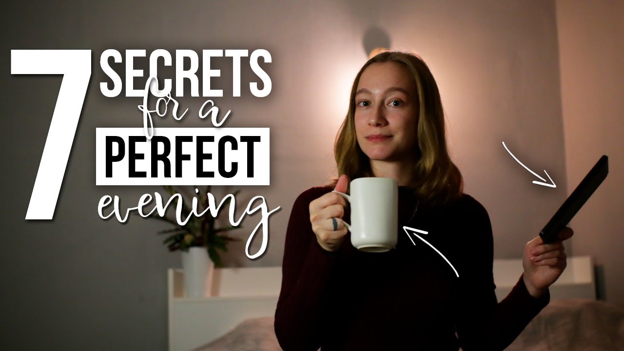 🌜My MINIMALIST evening routine | Healthy Habits for The Sweetest Sleep ...