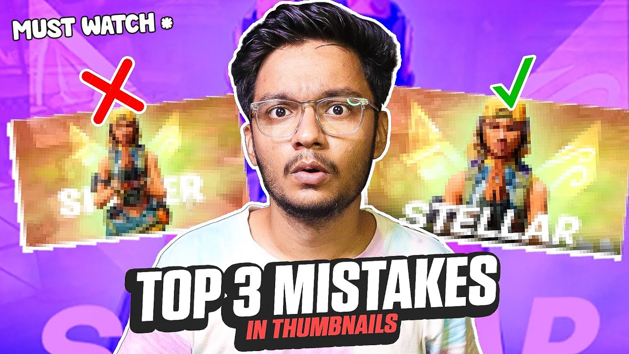 Avoid These Mistakes as a beginner in thumbnails ! Photoshop tutorial ...