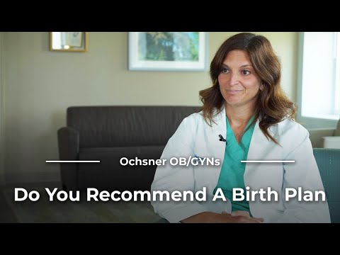 Do you recommend a birth plan? with Alexandra Band, DO and Melissa ...
