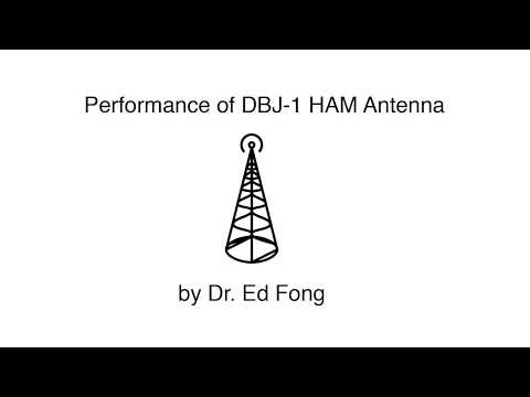 Performance of DBJ-1 HAM Antenna