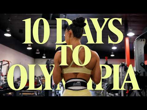 16 Days Until Olympia | Training, Meals & Final Prep