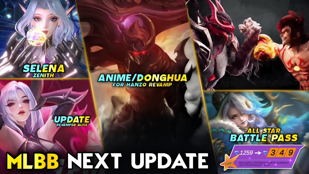 ALL STAR BATTLE PASS | ANIME FOR REVAMPED HANZO |SELENA NEW SKIN ...