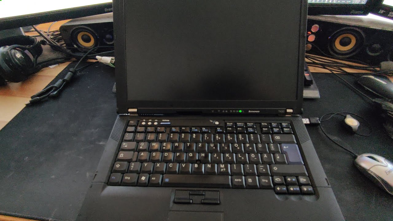 Old Laptop - Lenovo Thinkpad T400 #2 - YouTube