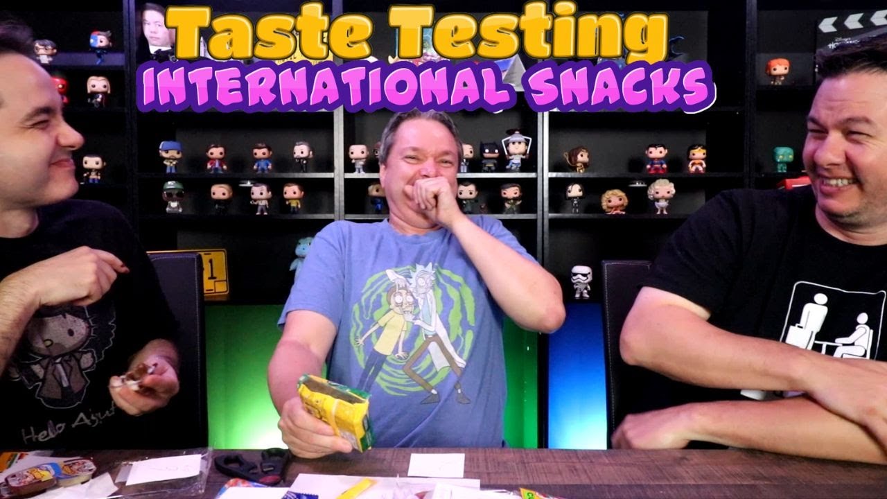 Taste Testing World Snacks - YouTube